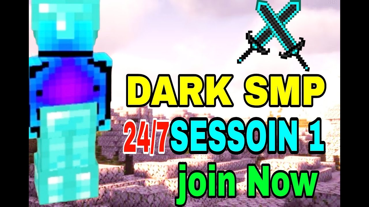 Minecraft live NEW DARK SMP 24/7 SEASON 1 🥳🥰 LUNCHED join now guys # ...