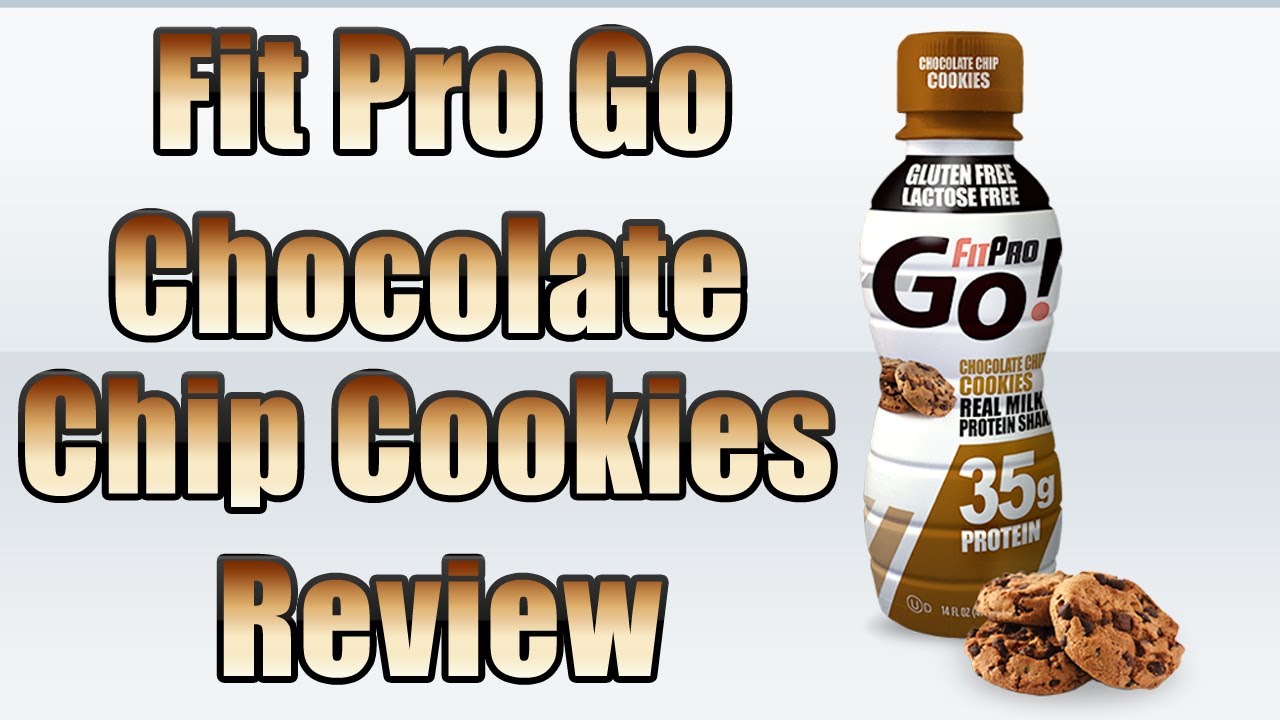 Fit Pro Go: Chocolate Chip Cookies Protein Shake Review - YouTube