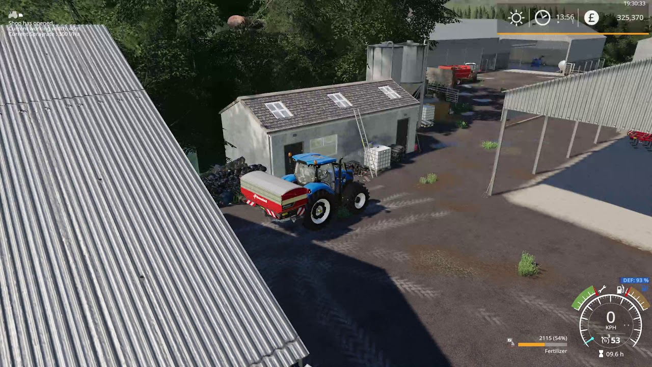 Farming Simulator 19 | Gatehead Farm | episode 2 | feeding the dairy ...