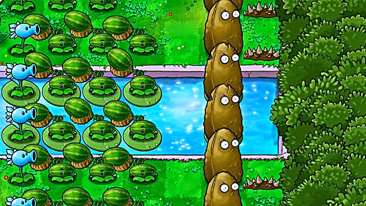 THE GREAT WALL OF NUT | Plants Vs. Zombies - Part 19 - YouTube