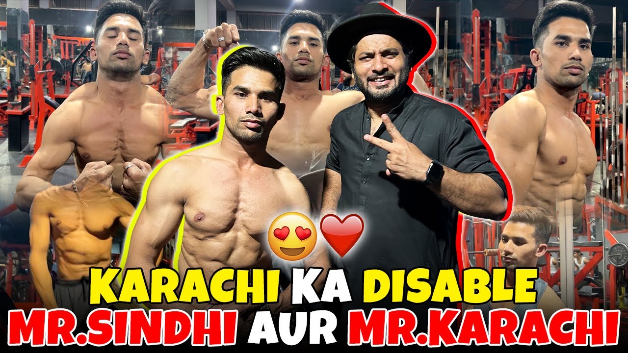 Karachi Ka Disable Mr.Sindhi Aur Mr.Karachi | Karachi Ka Chandio - YouTube