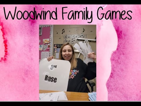 Woodwind Family Game Ideas - YouTube