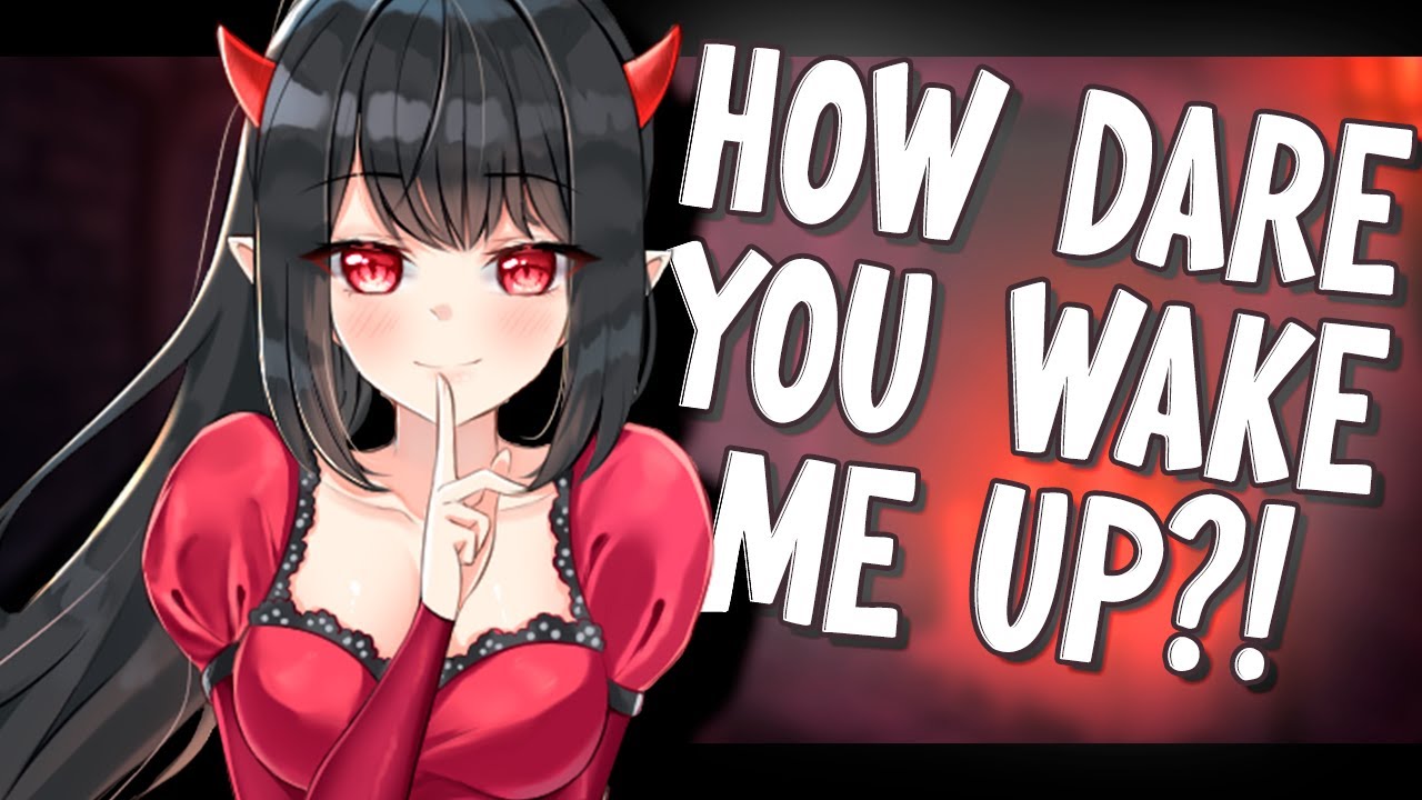 Waking Up An Angry Demon Girl (ASMR Roleplay) - YouTube