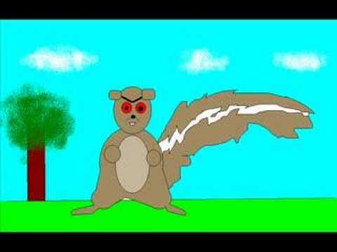the crazed chipmunk - YouTube