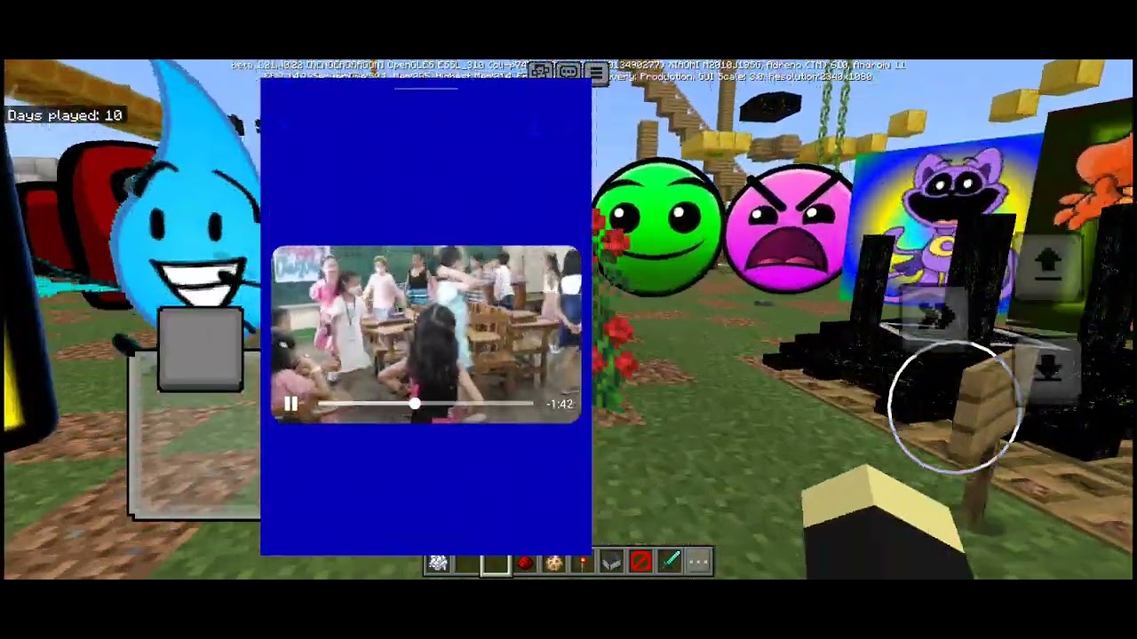 Minecraft evade nextbots jard run fast sit - YouTube