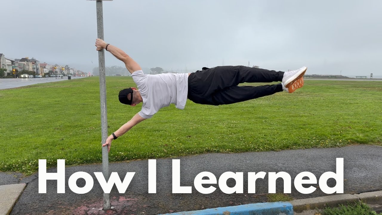 How to do a Human Flag on a Stop Sign (10 Minute Tutorial) - YouTube