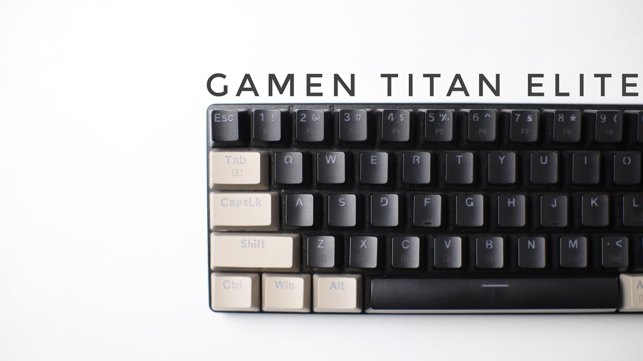 Review Gamen Titan Elite | Keyboard Mechanical 200 Ribuan - YouTube