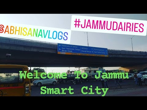Welcome To Jammu Smart City ️ Explore Jammu Now || Jewal Road Flyover # ...