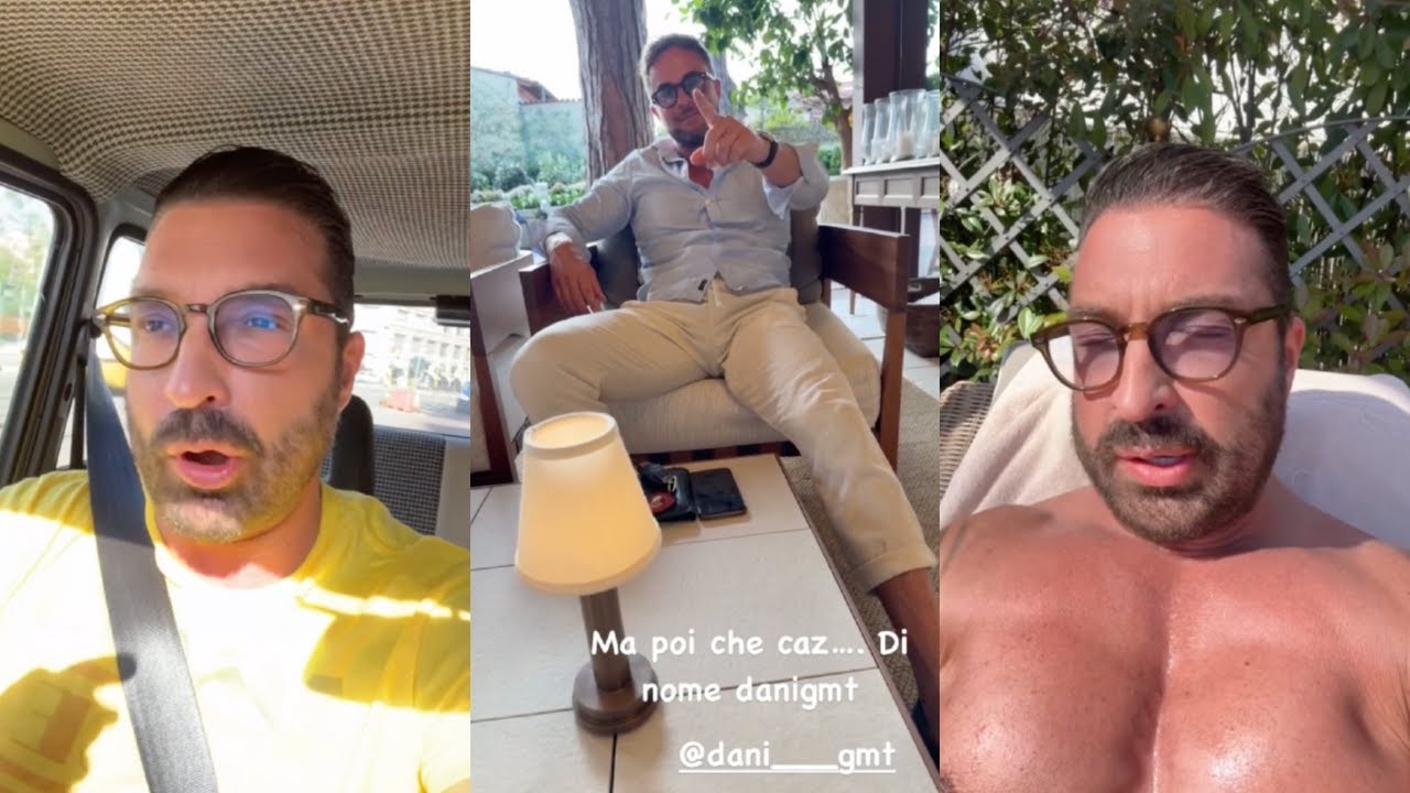 Lorenzo Ruzza si concede una giornata di sole al mare ed è pure troppo ...