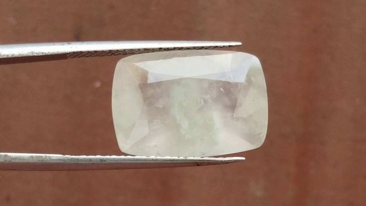 ICE JADE Full Transparent Faceted Cut Gemstone@AFG - YouTube
