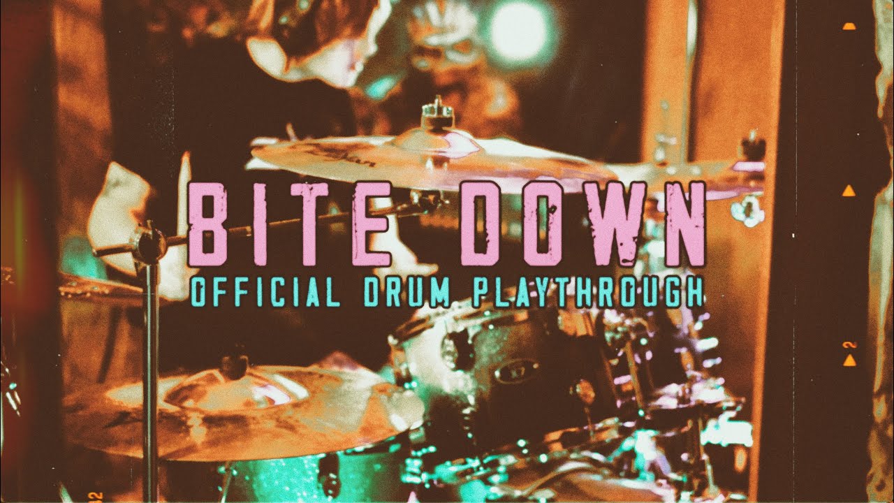 Gorepig - Bite Down (Official Drum Playthrough) - YouTube