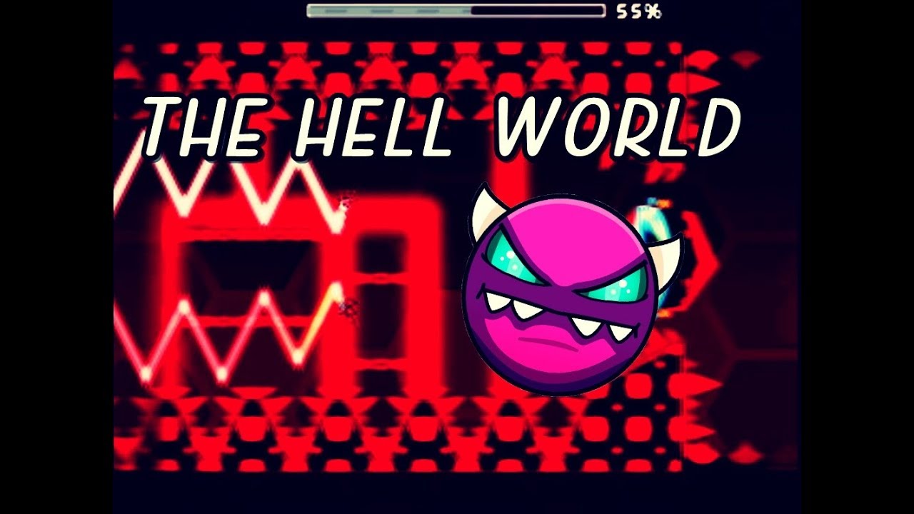THE HELL WORLD | Medium demon | Geometry dash 2.11 - YouTube