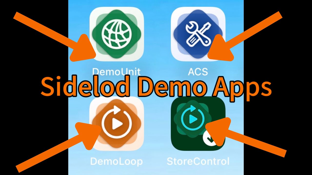 Sidelod Demo Apps 2024 | 側載電器店演示版手機程式2024 #demoloop#acs#demounit# ...