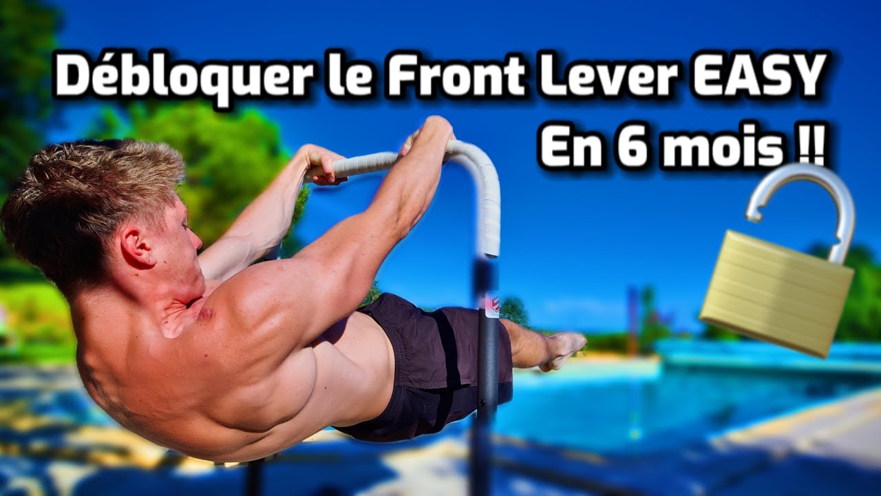 Les Exercices CLÉS pour avoir le FRONT LEVER ! - YouTube