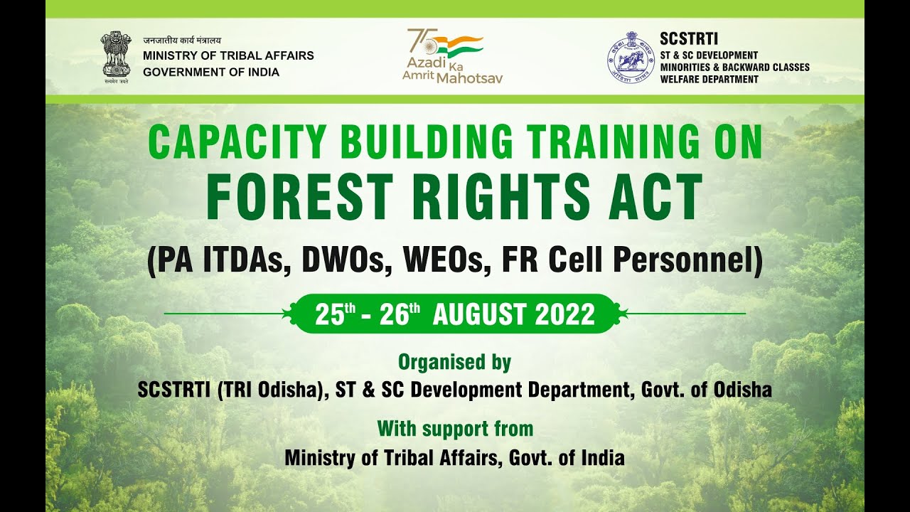 Training on Forest Rights Act (FRA) II - YouTube