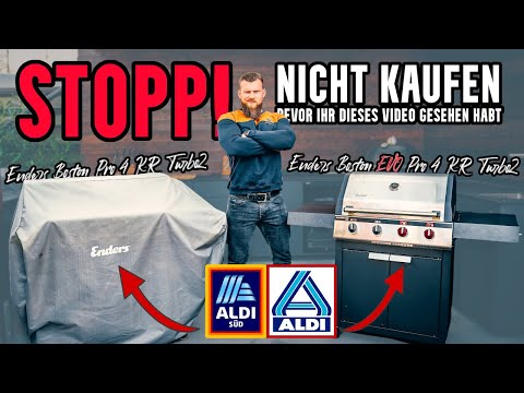Die neuen ALDI GASGRILLs im HÄRTETEST! Enders Boston EVO & Enders Boston Pro 4 KR Turbo ii