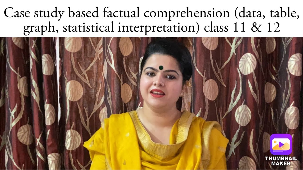 Case based factual comprehension (data, table interpretation) worksheet ...