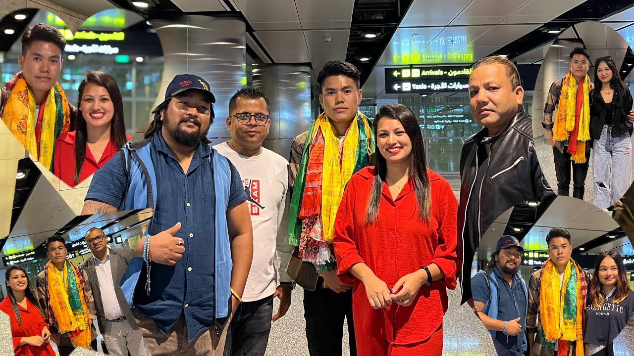 Winner of The voice of Bhutan-2018 Sonam Wangdi in Qatar || 1st meet ...