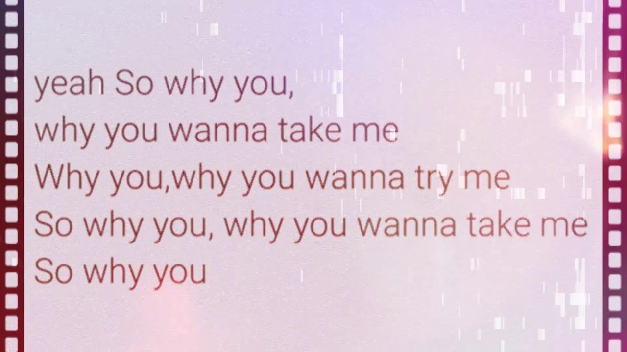 TEMS TRY ME LYRICS - YouTube