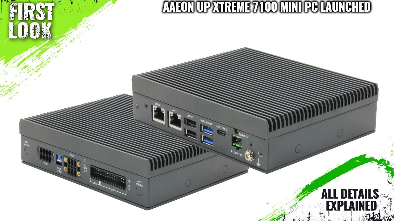 AAEON UP Xtreme 7100 Mini PC Launched - Explained All Spec, Features ...