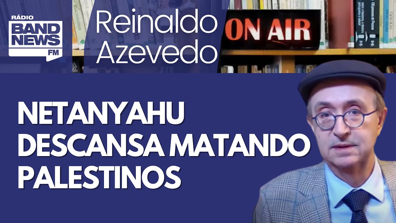 Reinaldo – A farsa de Netanyahu: ele anuncia a bomba atômica do Irã para amanhã desde 1992 - YouTube