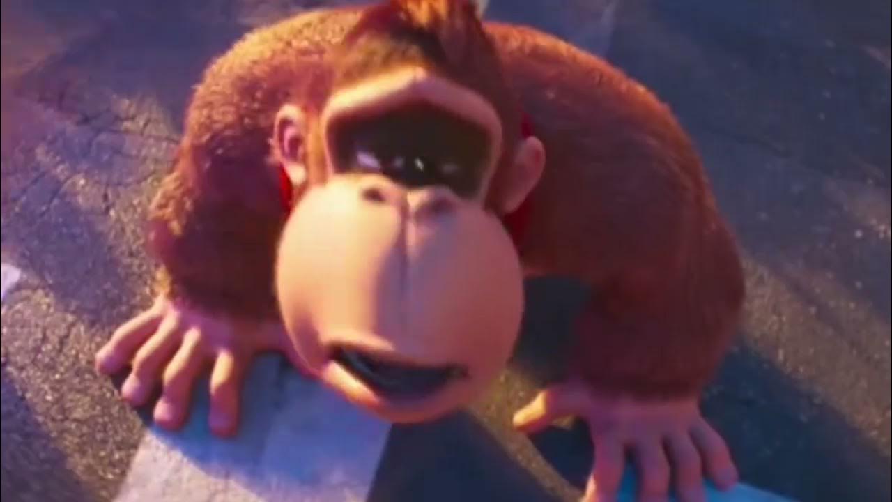 Donkey Kong Punches Donkey Kong - YouTube