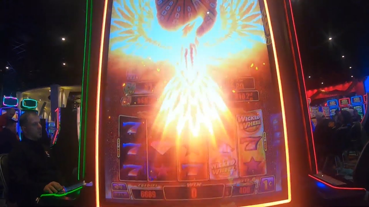 Fire Phoenix Slot Machine Low Roller Play Bonuses And Jackpots! - YouTube