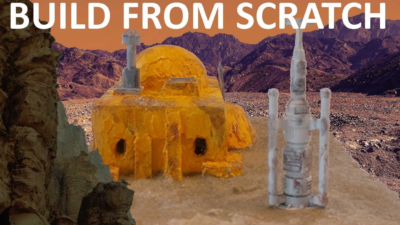 Bens Home on Tatooine | Scratch Build - YouTube