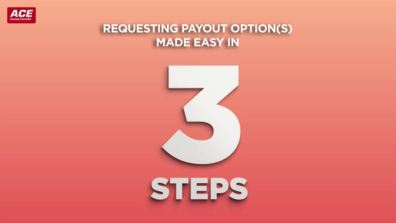 Sending Money Made Simple | ACE Money Transfer | 3-Step Process for ...