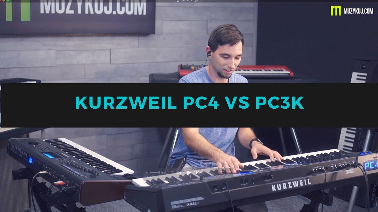 Czy warto się przesiadać? KURZWEIL PC4 VS PC3 - YouTube