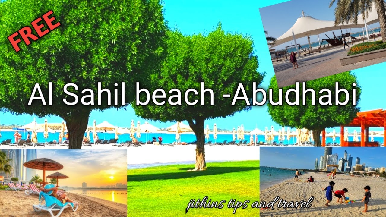 Beautiful beaches in Abudhabi //Al Sahil Beach /10AED only// private ...