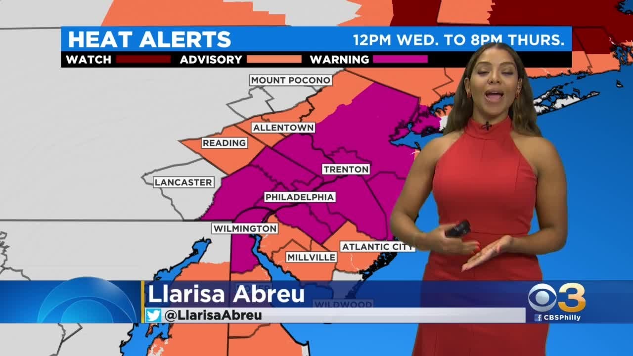 Philadelphia Weather: Stifling Heat And Humidity - YouTube