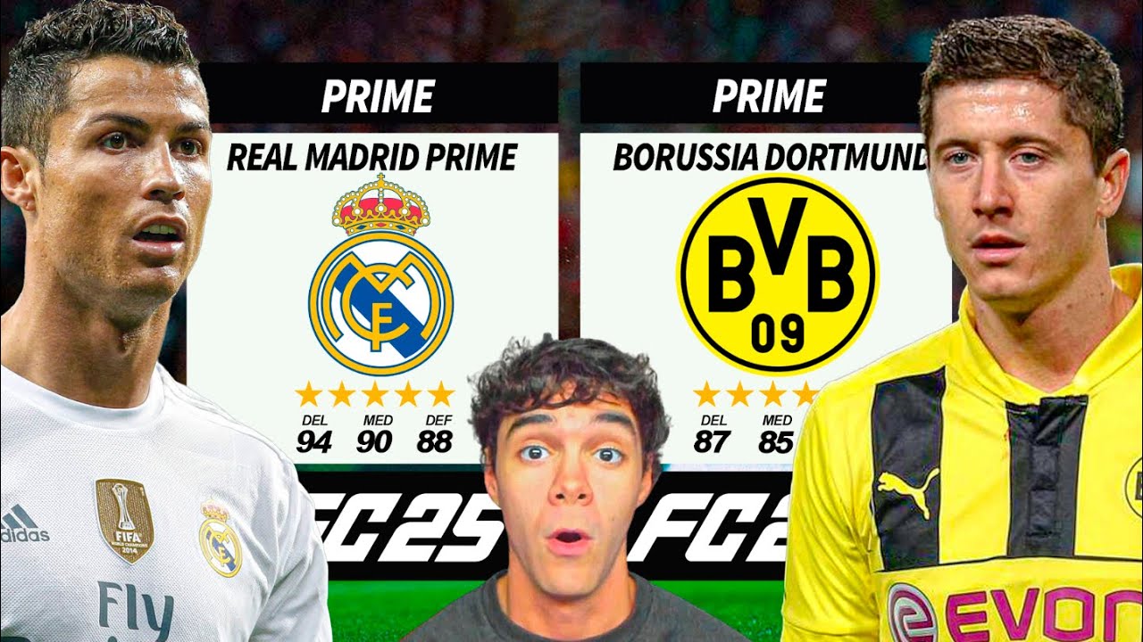 ¡REAL MADRID PRIME vs BORUSSIA DORTMUND PRIME en FIFA! - YouTube