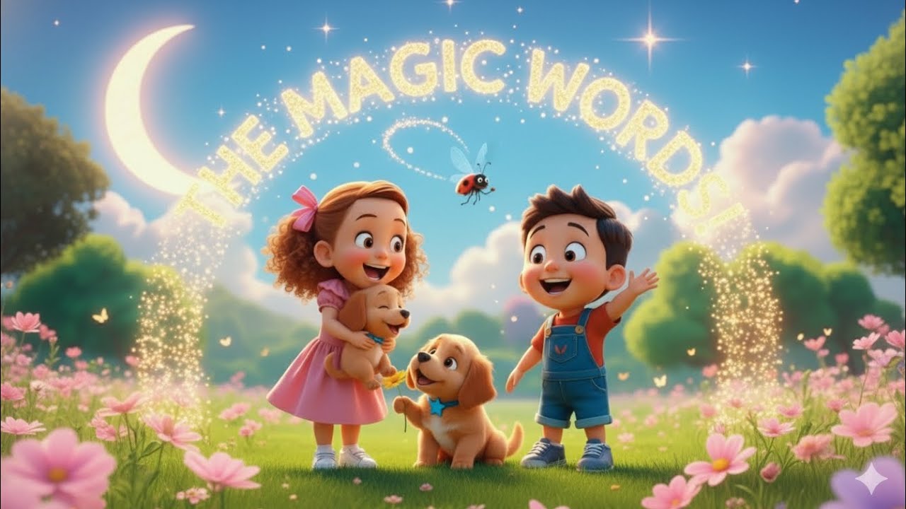 The Magic of Manners: A Fun Pixar-Style Nursery Rhyme for Kids. - YouTube