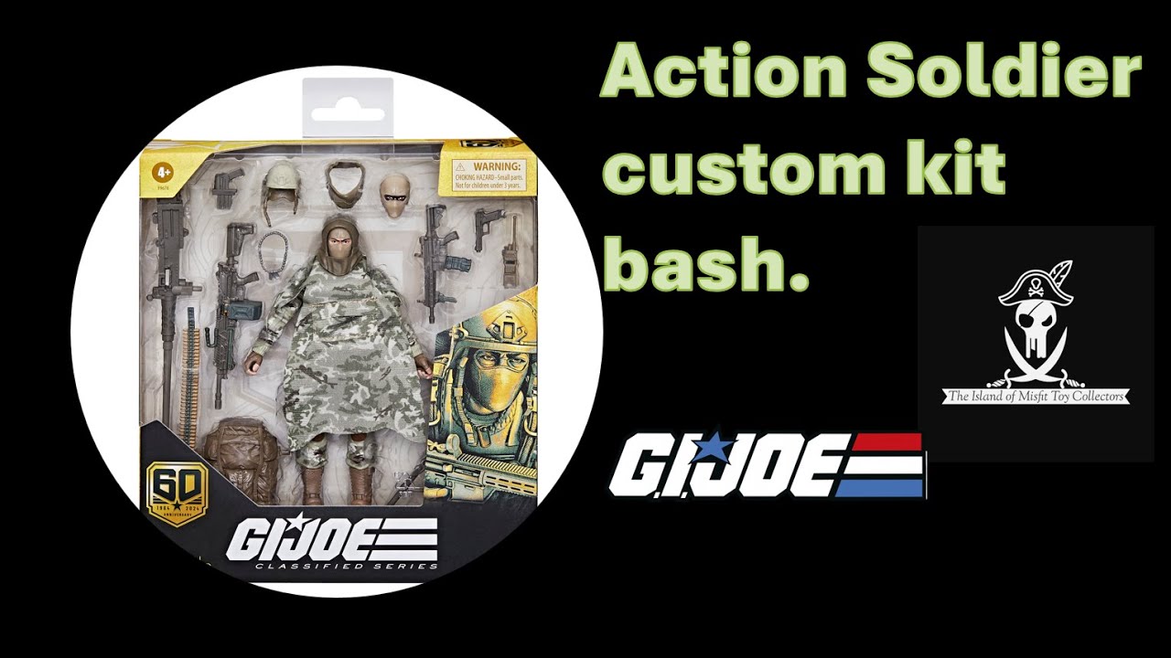 60th Anniversary Action Solider Custom Kit Bash Joe team - YouTube