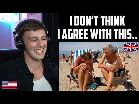 American Reacts to How British Beaches Are VERY Different 🇬🇧🇺🇸