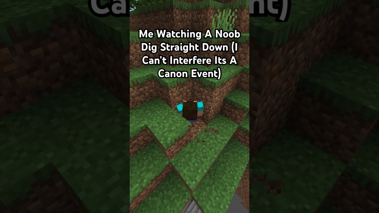 The Minecraft Canon Event… 😳 - YouTube