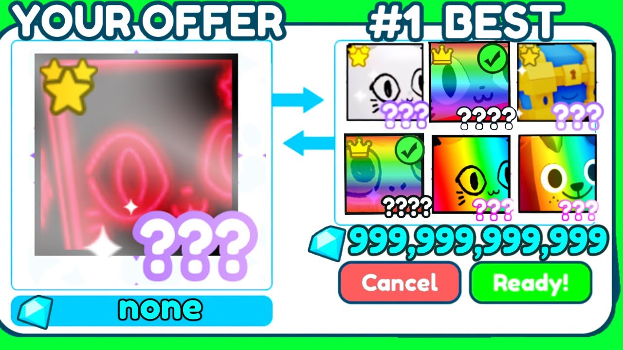 INSANE OFFERS FOR A SHINY HUGE NEON CAT! (100T+ OFFERS) - YouTube