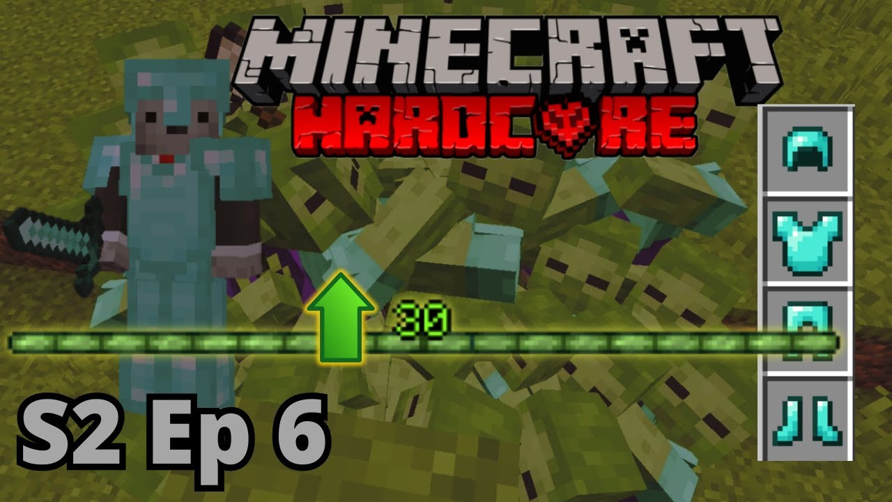 Early EXP Farm - S2 E6 Minecraft Hardcore 💀 - YouTube