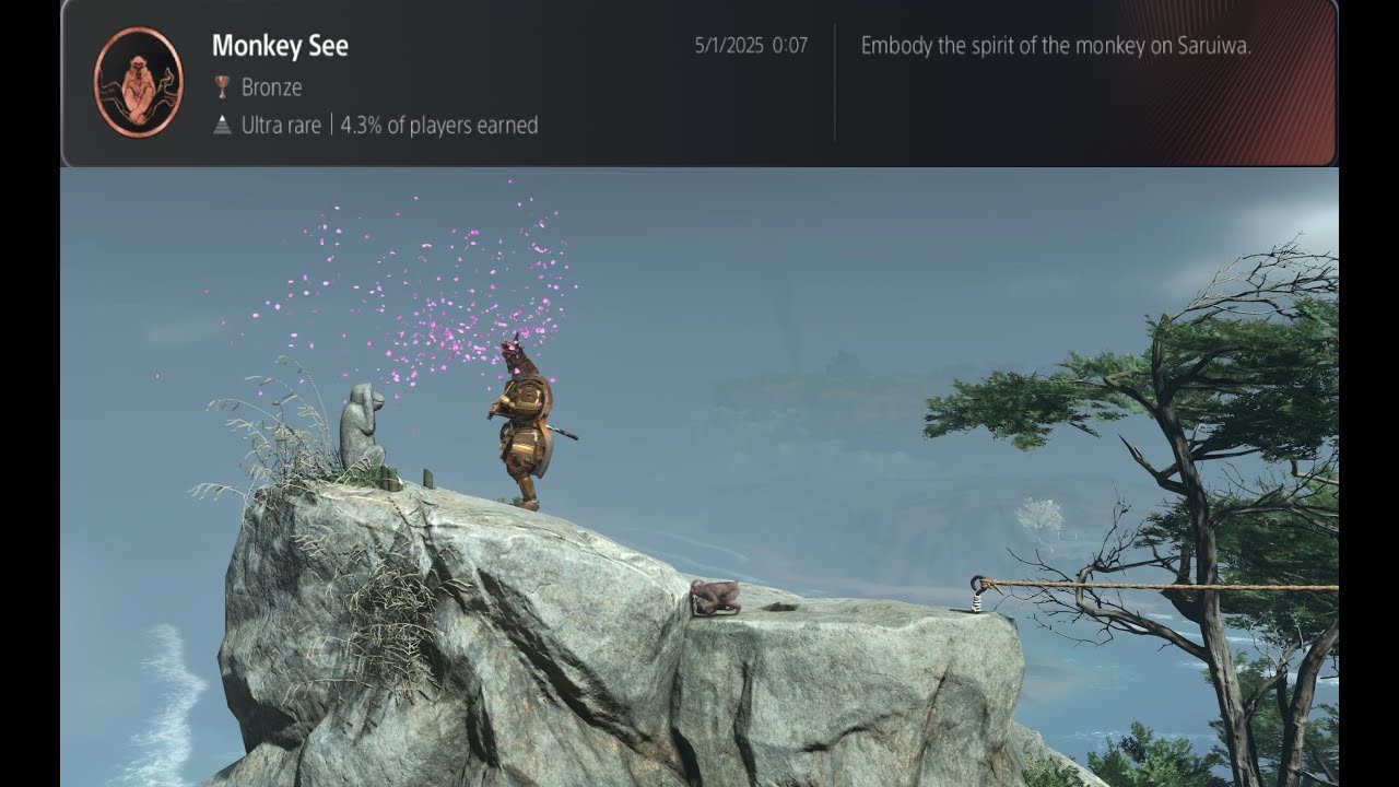 Ghost of Tsushima - How to get "Monkey See" Trophy - YouTube