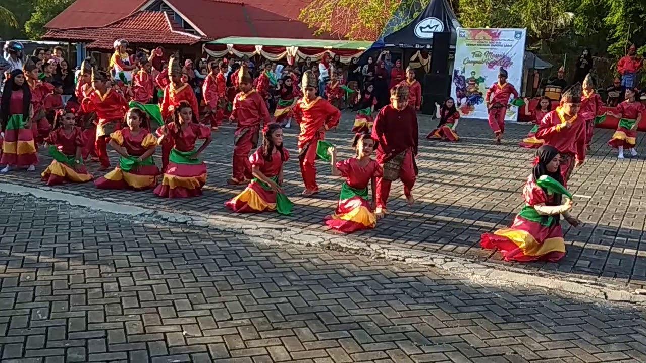 Tari campak massal bangka barat - YouTube