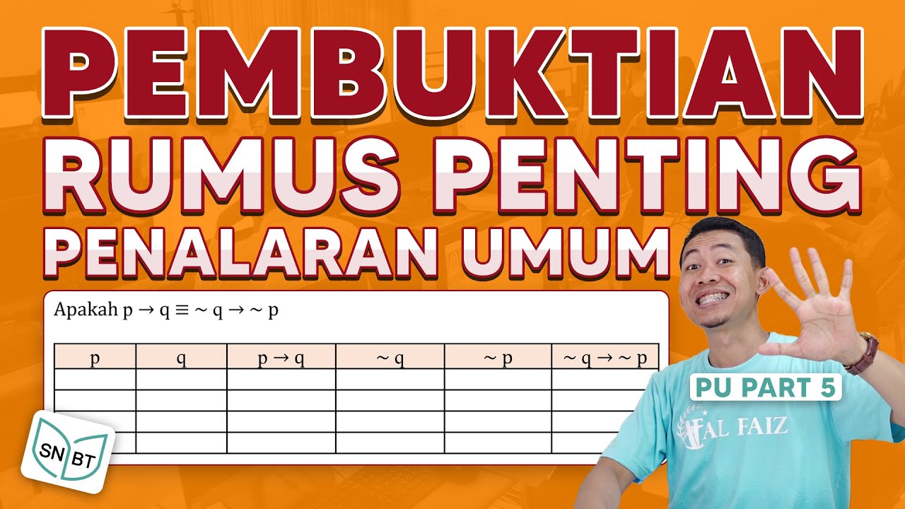 RUMUS PENTING PENALARAN UMUM UTBK 2024 - YouTube