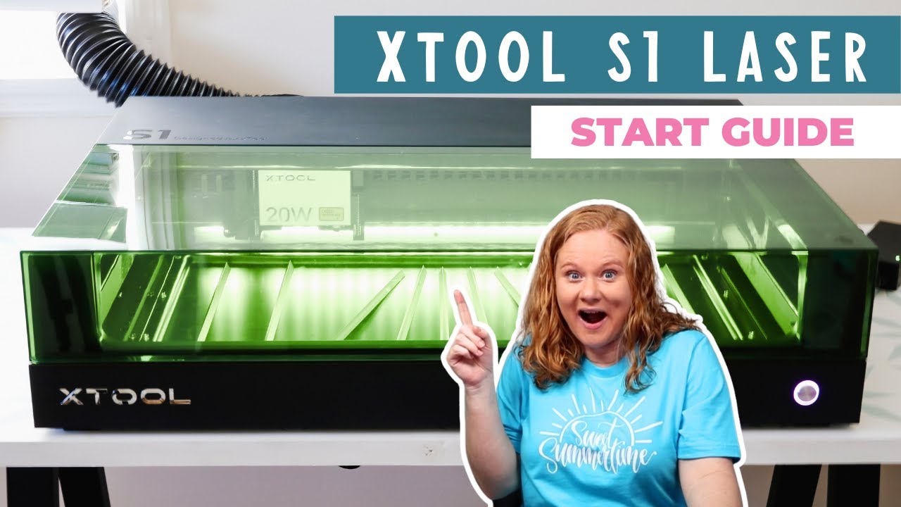 xTool S1 Laser: Setup and Start Guide - YouTube