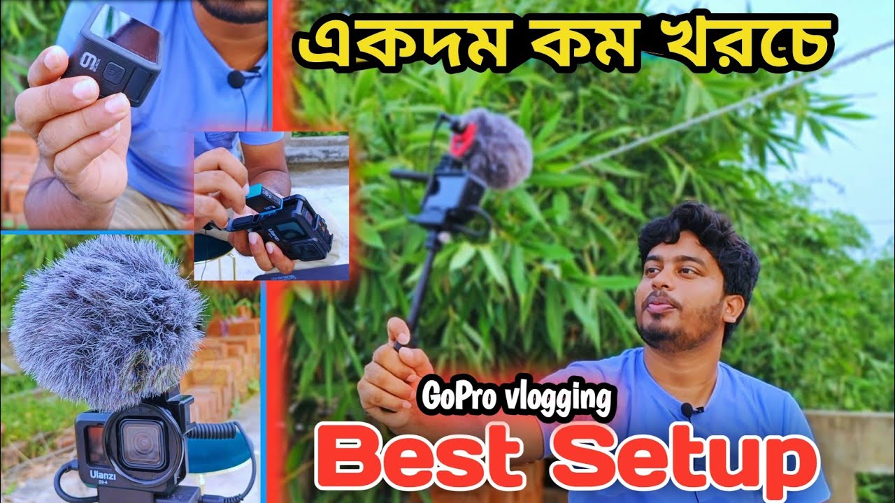 Best vlogging setup 2022 || How to GoPro Hero 9 set-up🔥 || কম খরচে ছোট ইউটিউবারদের জন্য ভালো ...
