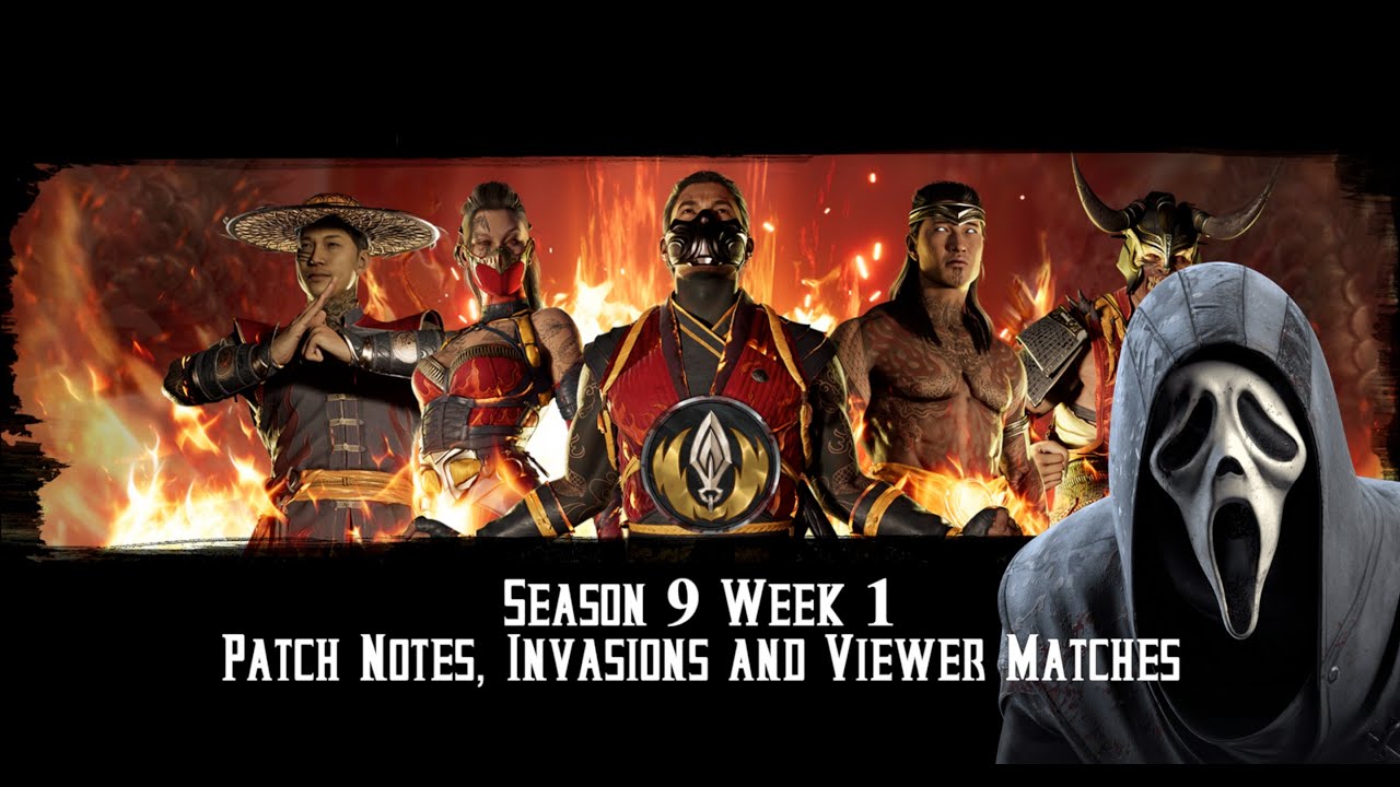 MK1 Season 9 Week 1 GHOSTFACE! Patch Notes, Invasions & Viewer Matches ...