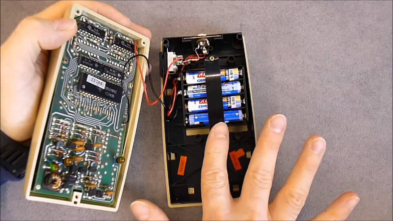 TI 2500 battery refurb - YouTube