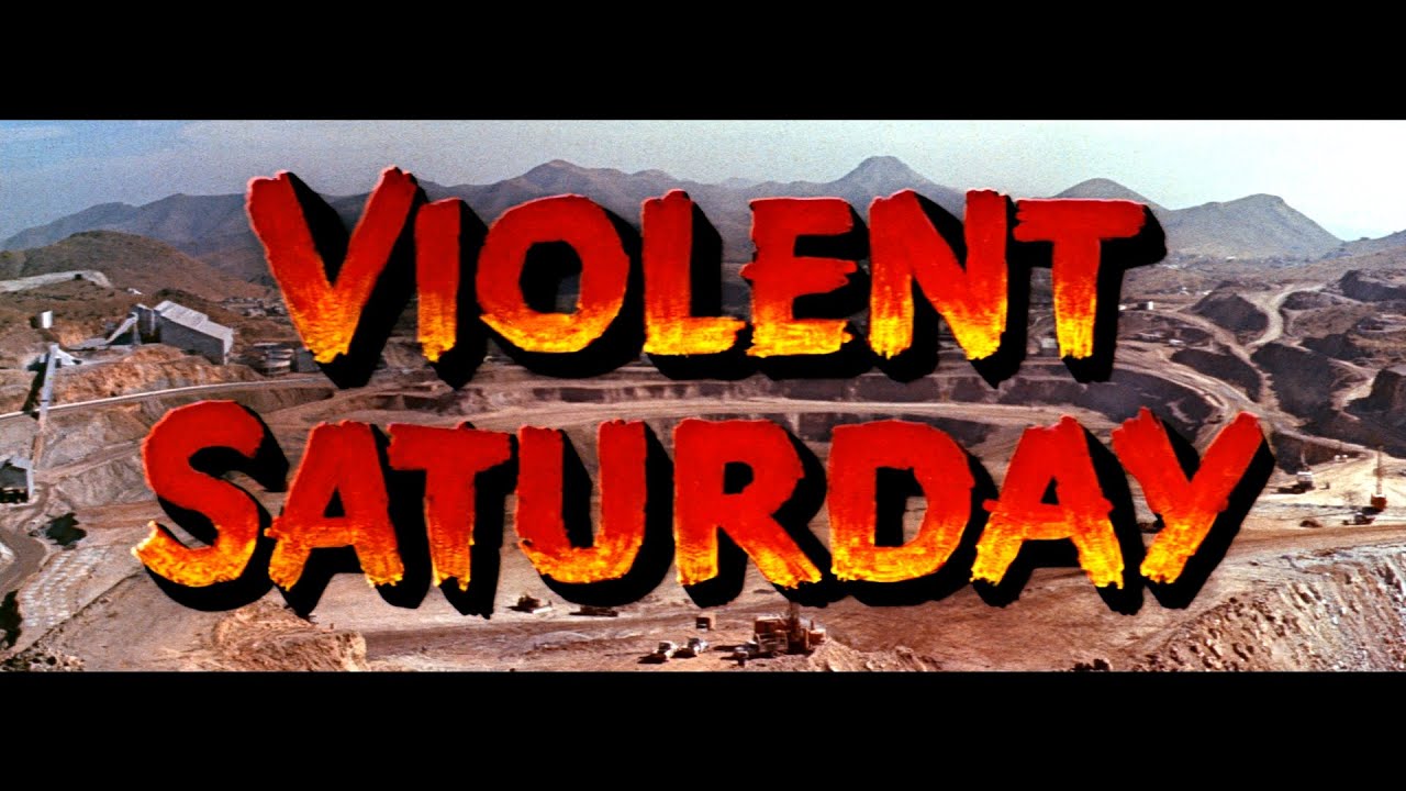 Les Inconnus dans la ville (Violent Saturday - 1955) - Générique début ...