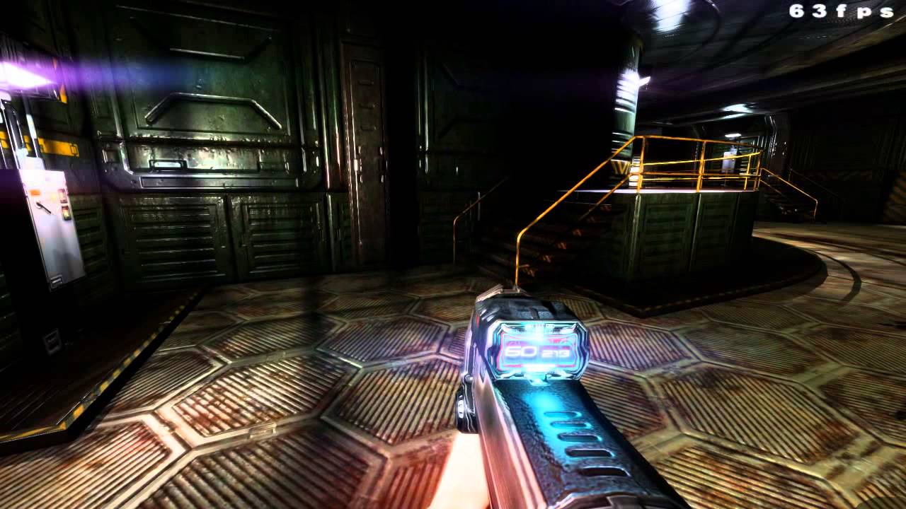 Doom 3HD [No.14] Monorail of deathyness - YouTube