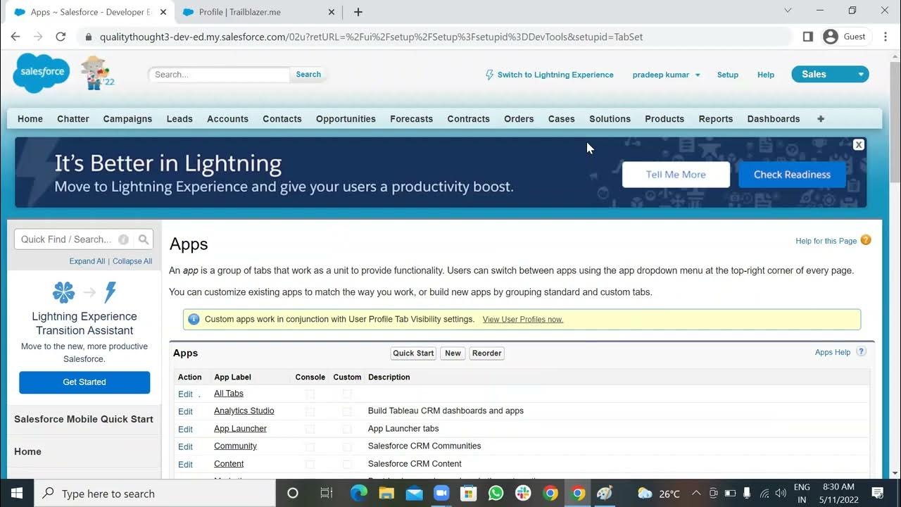 Salesforce Interview Questions And Answers | Salesforce Tutorial | Salesforce Training - YouTube