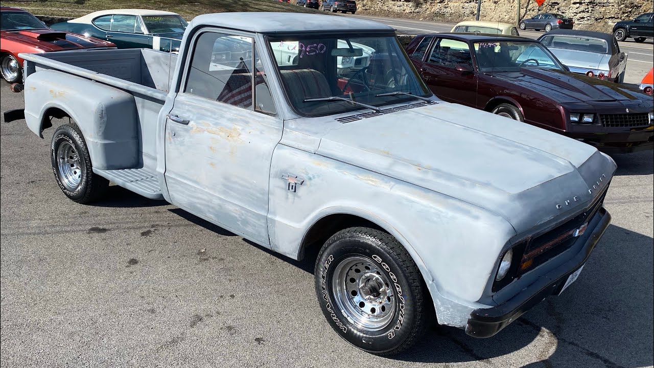 Test Drive 1967 Chevrolet C-10 Stepside LWB SOLD $9,950 Maple Motors ...